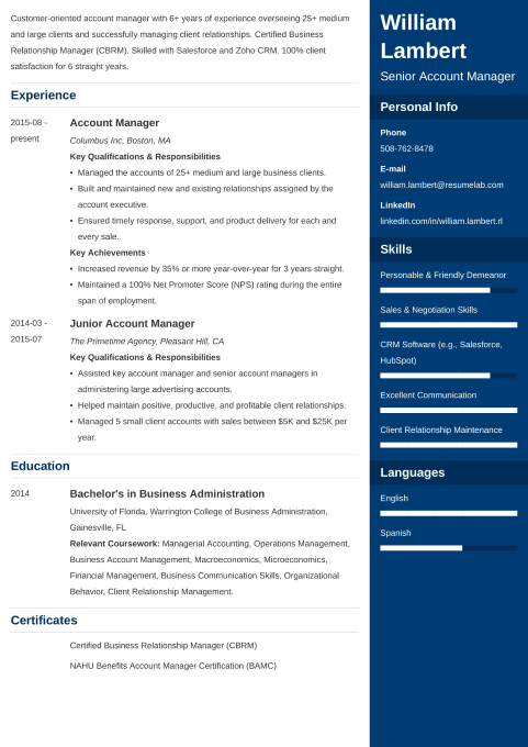 21 CV Templates You Should Use and Download in 2024