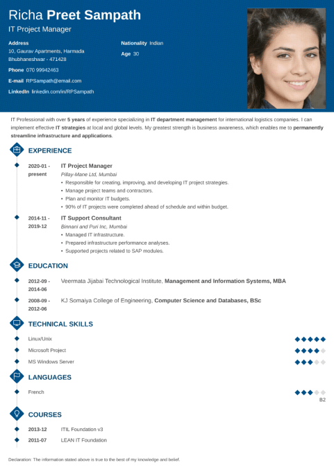 ResumeLab India — The perfect resume and cover letter