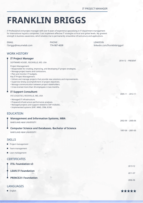 Resume Templates You Should Use [Download Now]