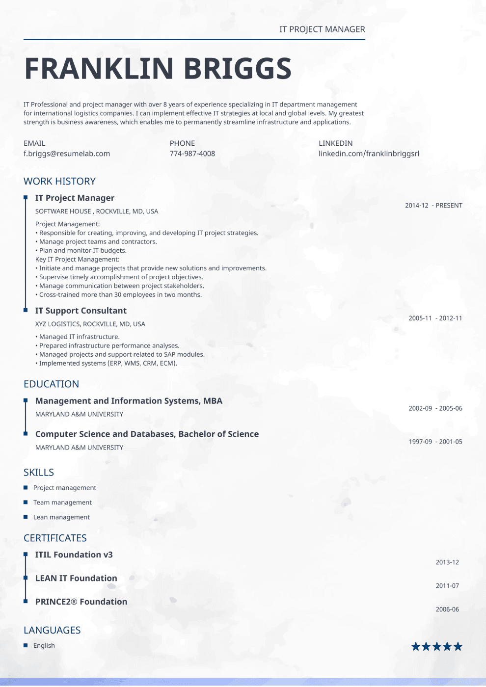 Resume Templates You Should Use [Download Now]