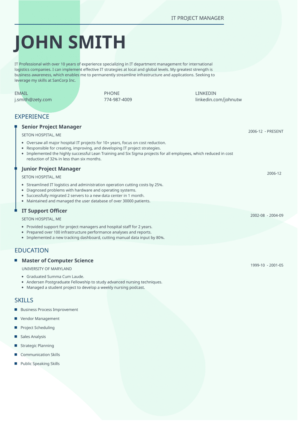 20+ CV Templates That Will Get You the Job