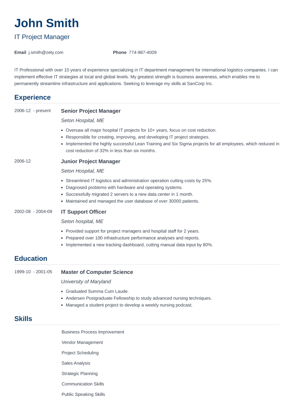 20+ CV Templates That Will Get You the Job