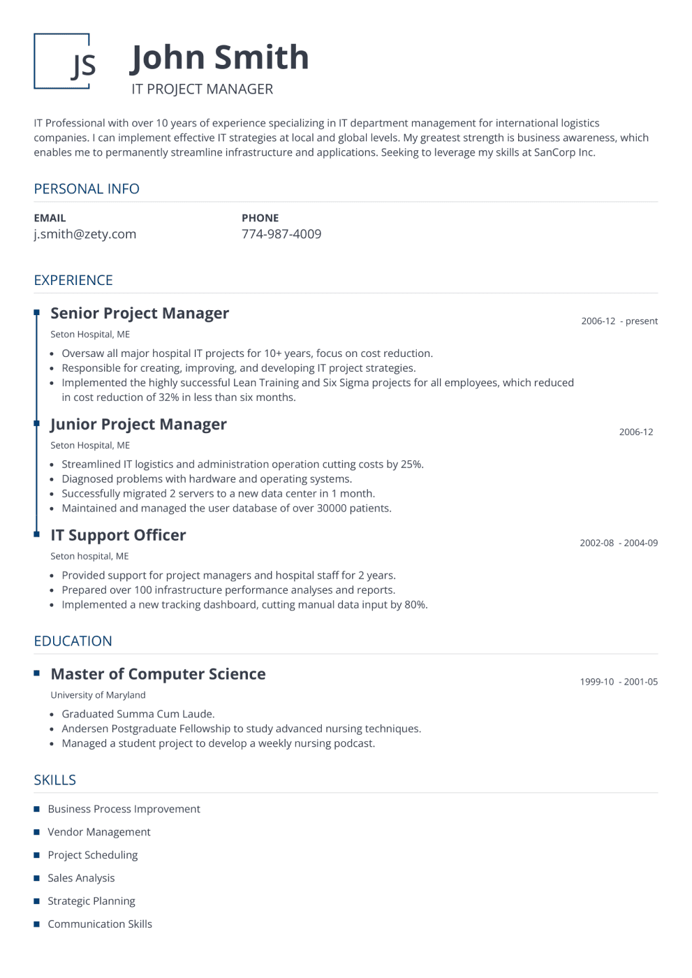 20+ CV Templates That Will Get You the Job