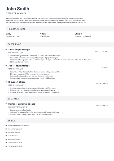 20+ CV Templates That Will Get You the Job