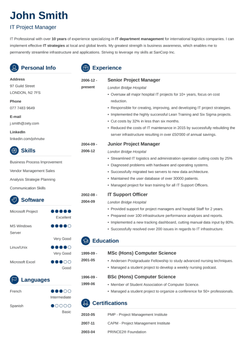 20+ CV Templates That Will Get You the Job in 2024