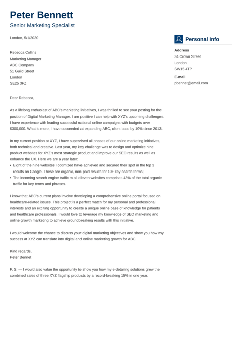 20+ Best Cover Letter Templates [2024 ready]