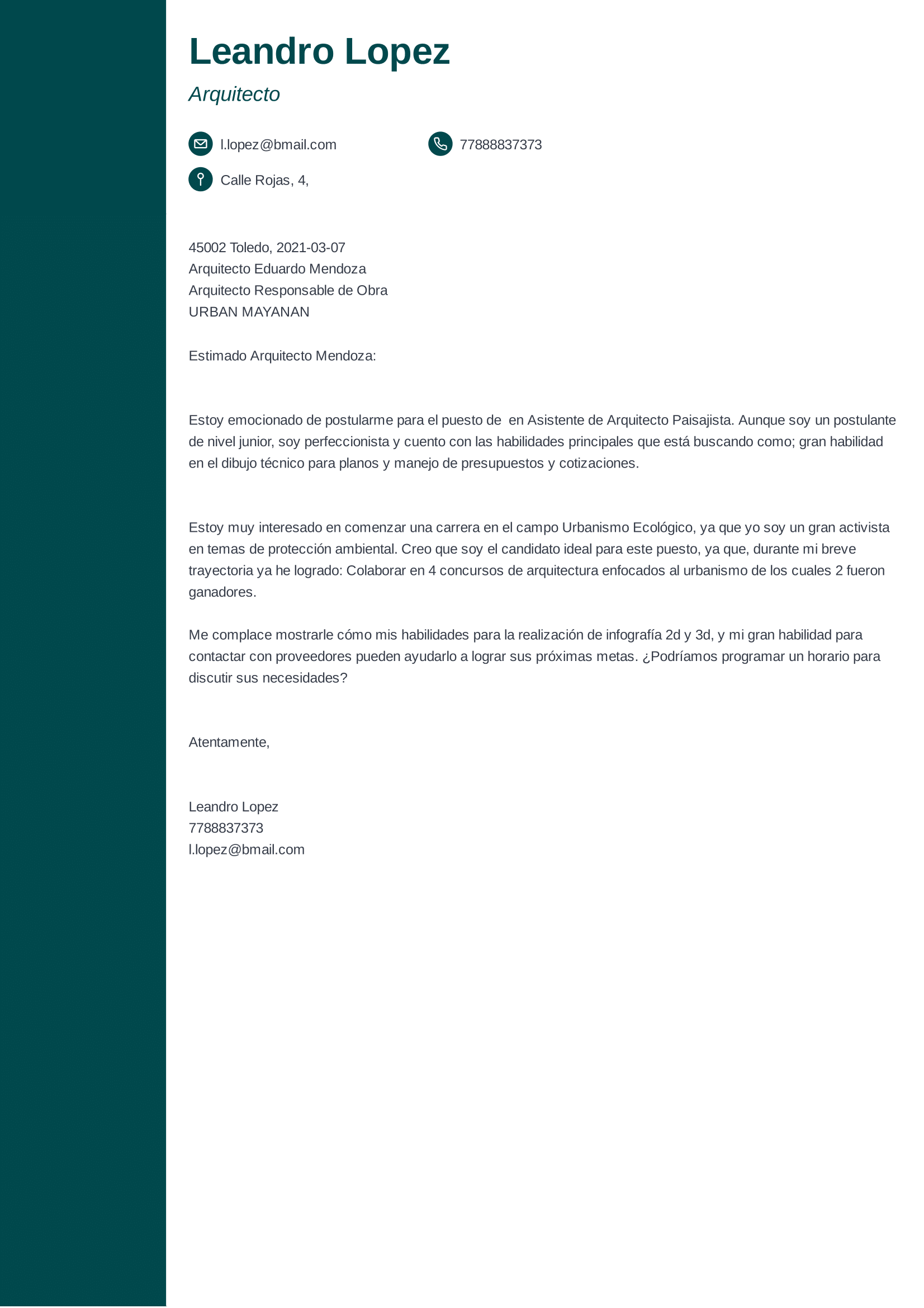 30 Ejemplos De Carta De Presentaci n Profesionales 30 Ejemplos De Carta De Presentaci n Profesionales