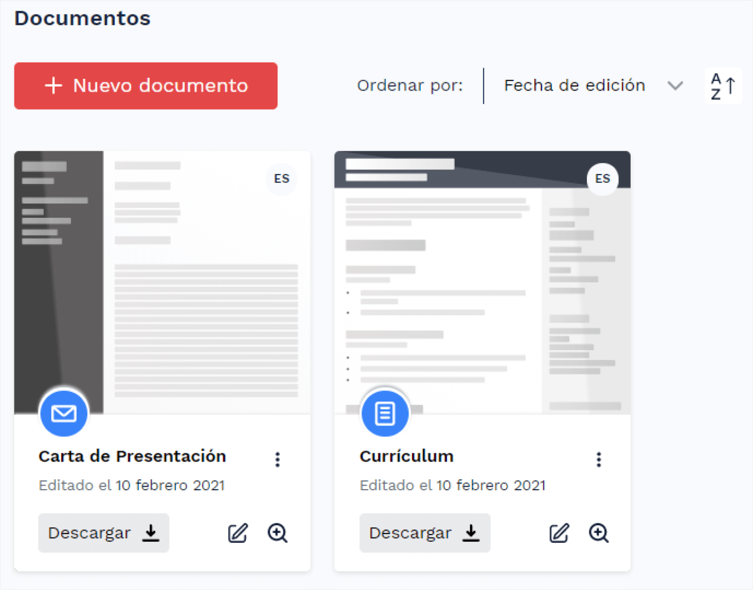 Editor de Currículum Online: Crea tu propio CV en Línea