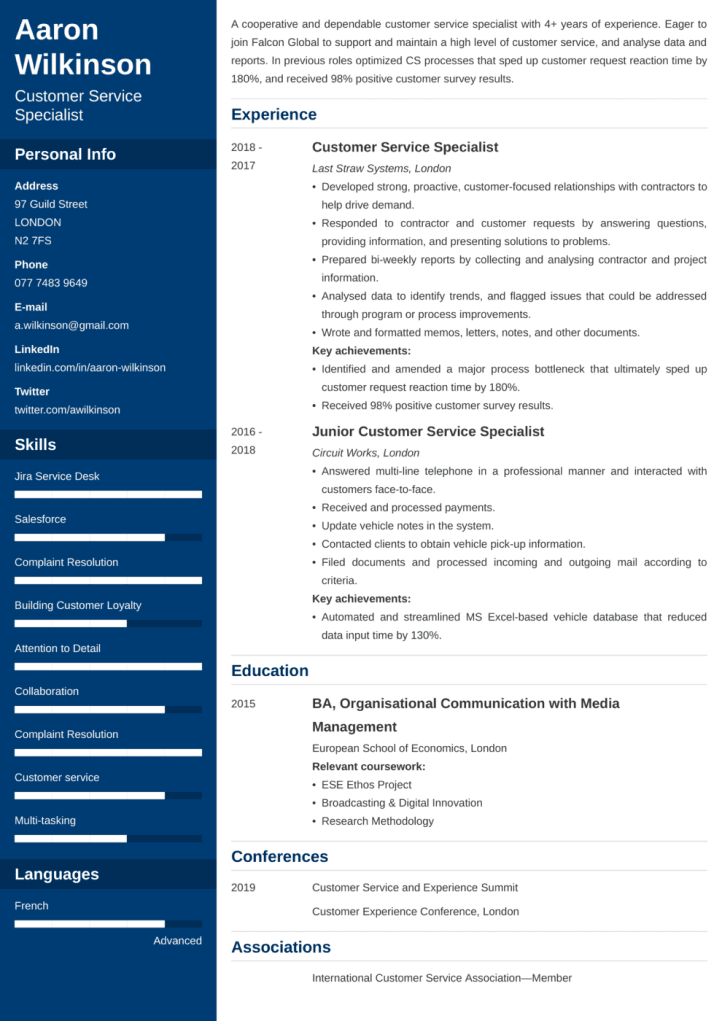 Good CV Examples & Sample CVs for the UK