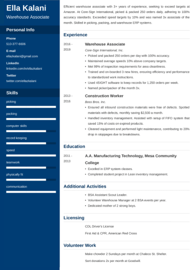 Resume Examples & Samples You Can Use for Free [2024-ready]