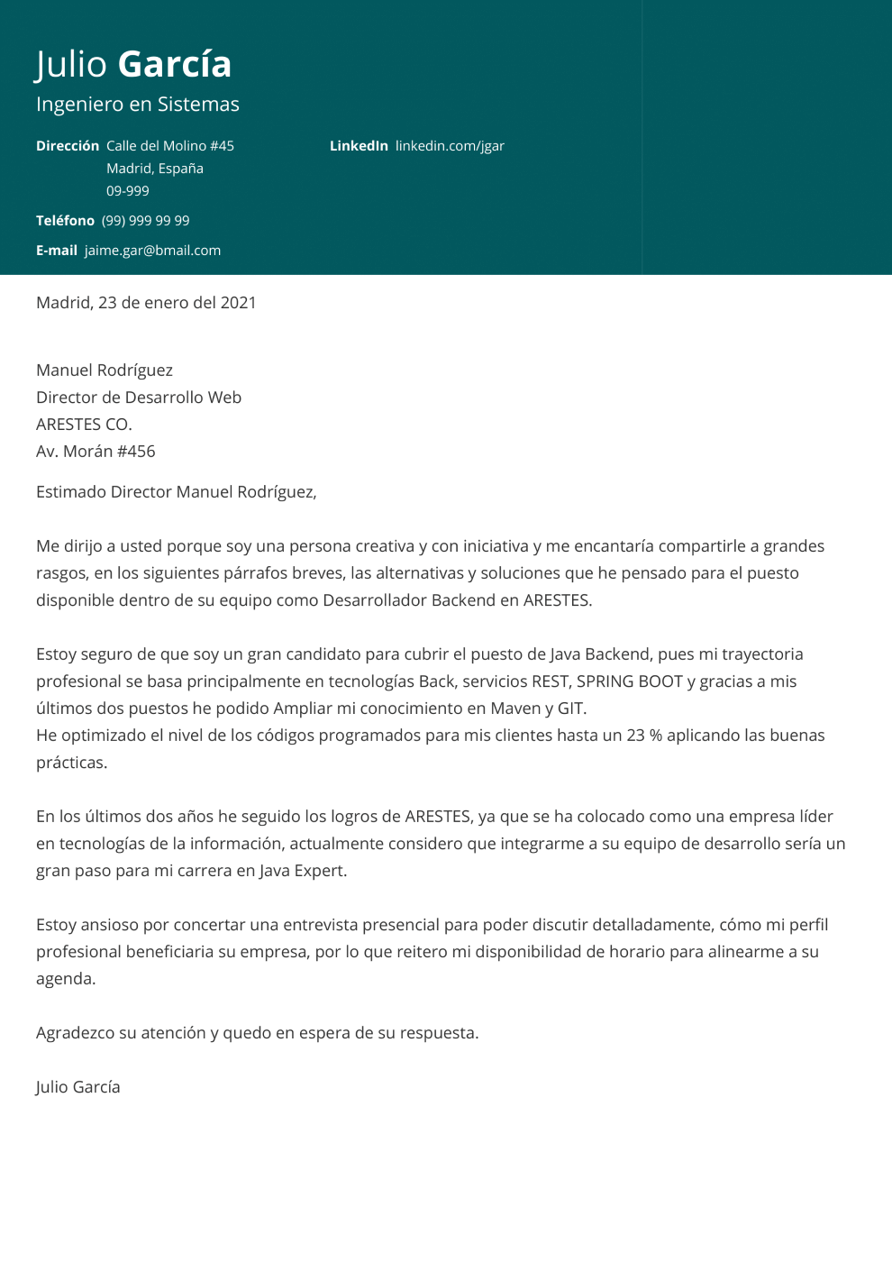 Plantillas de Carta de Presentación: Modelos para Descargar