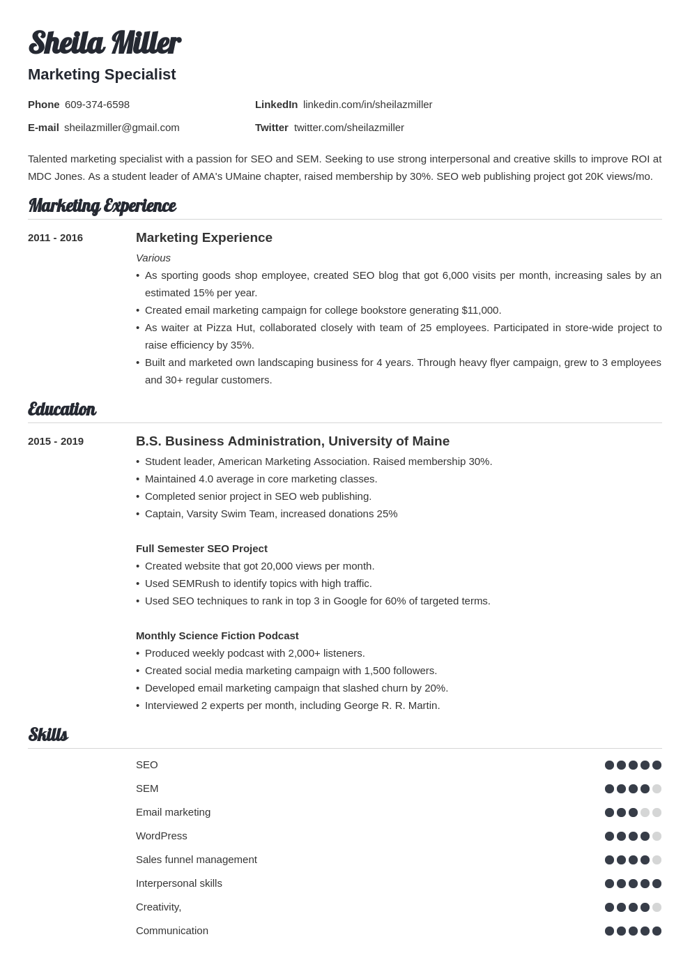 College Student Resume Examples Templates To Use In 2025 College Student Resume Examples Templates To Use In 2025