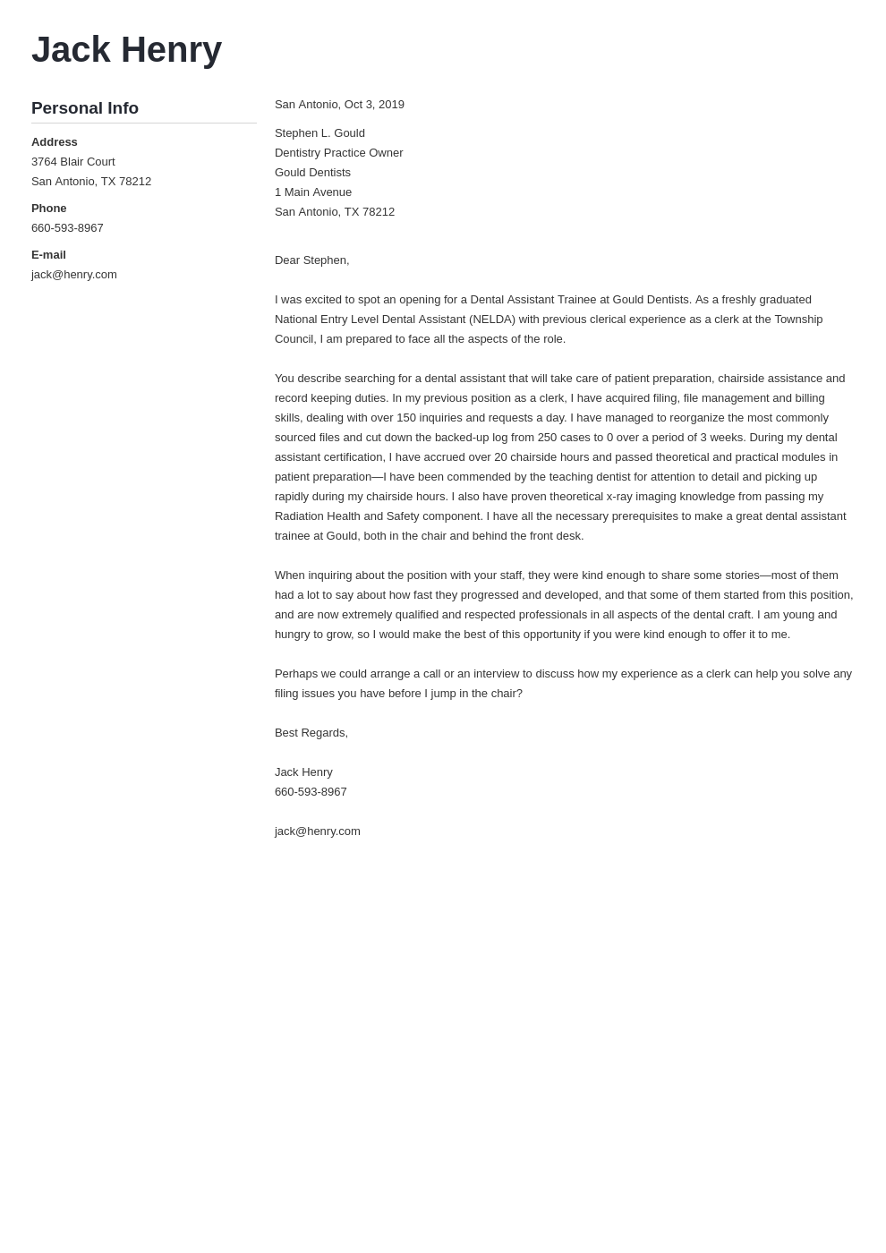 Dental Assistant Cover Letter Examples No Experience 