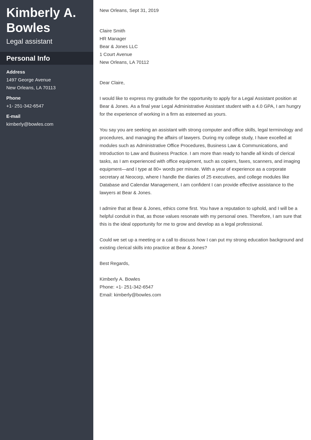 Legal Assistant Cover Letter Examples Also No Experience 