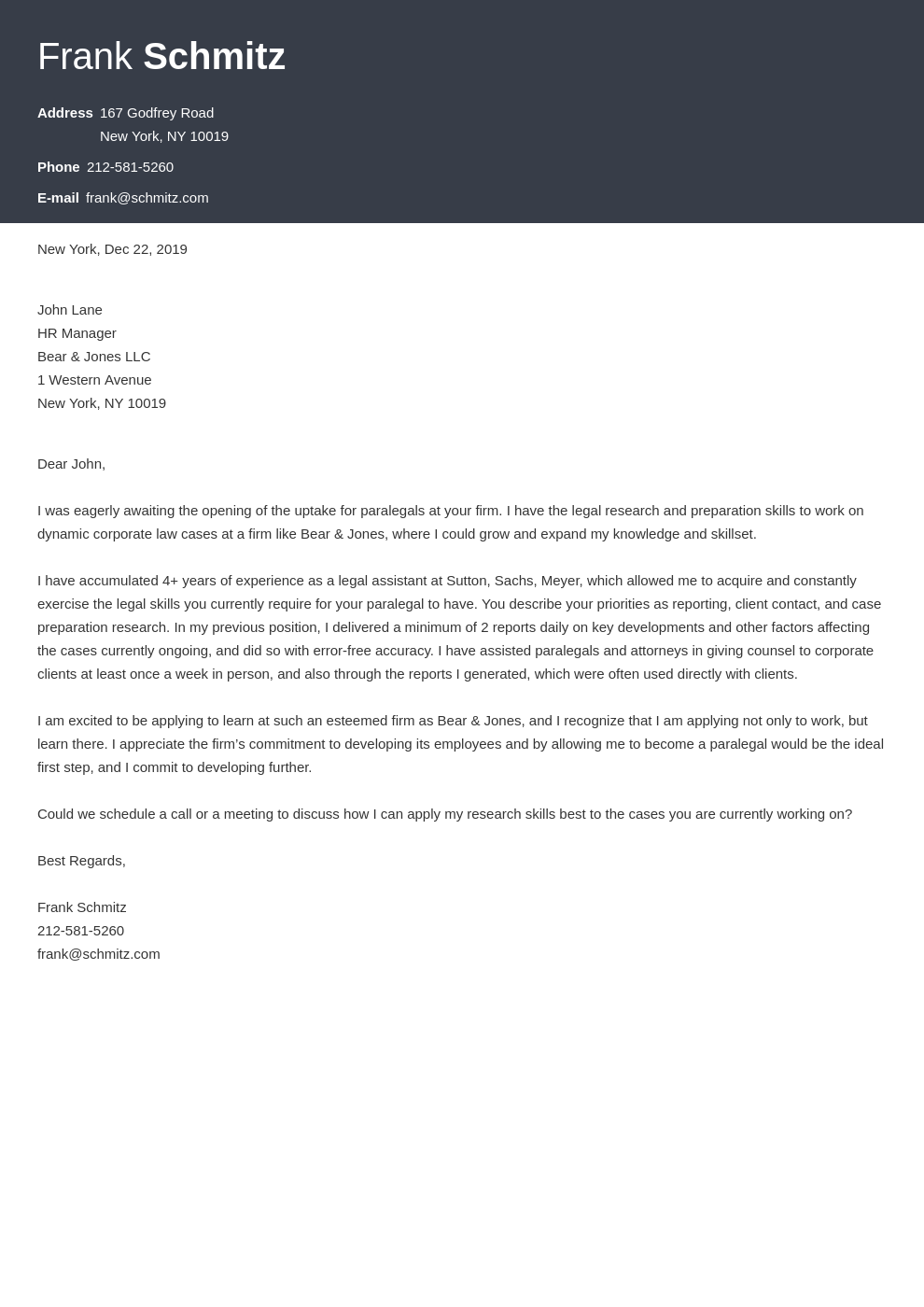 Legal Cover Letter Examples Ready To Use Template