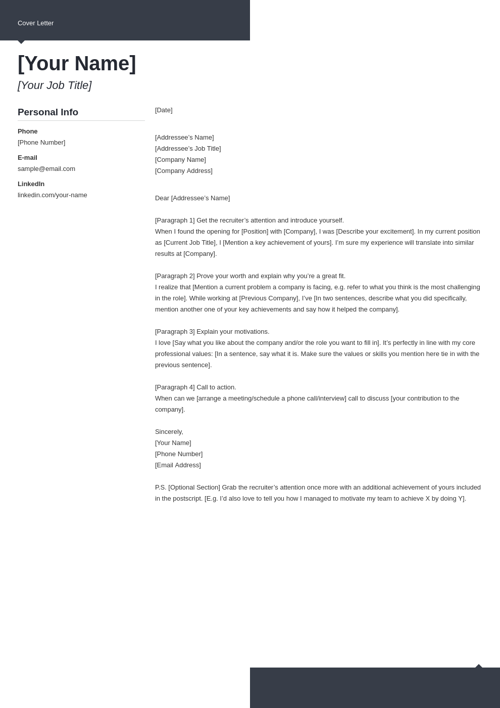 What Does A Cover Letter Look Like How To Make It Stand Out