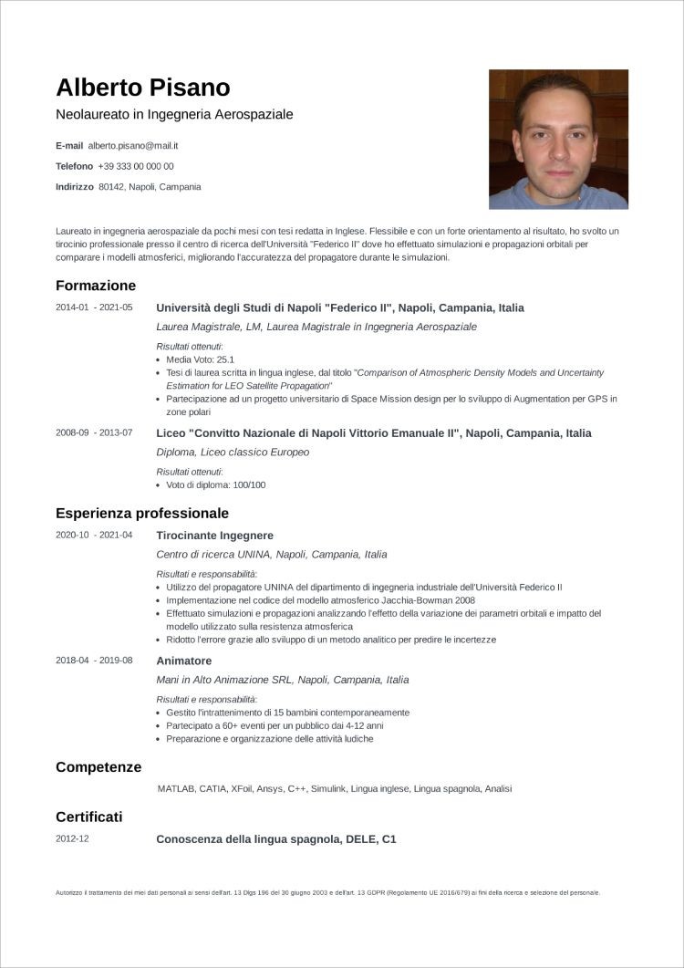 Curriculum vitae editabile: 21 modelli di CV pronti per te