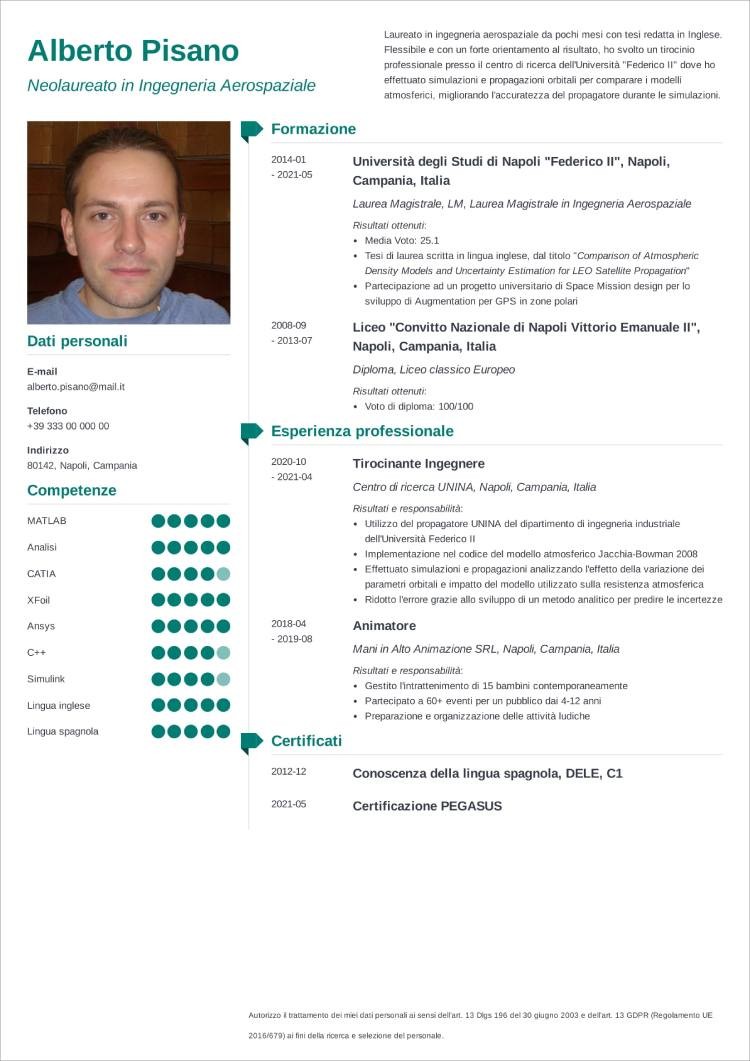 Curriculum vitae editabile: 21 modelli di CV pronti per te