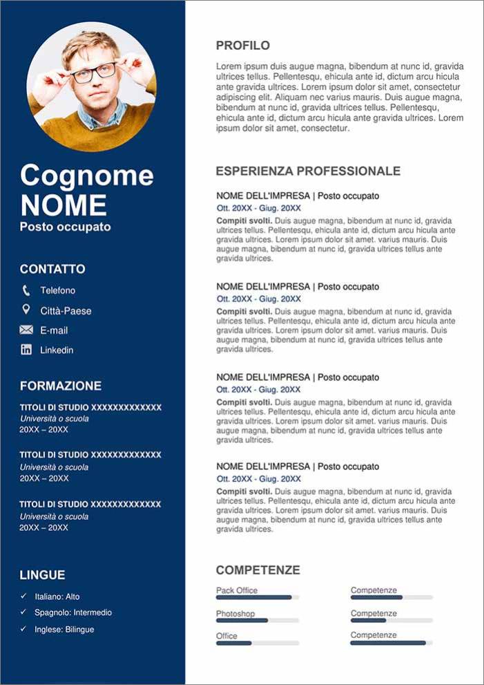 Scegli Il Modello Di Curriculum Vitae In Word Perfetto 2024 Scegli Il Modello Di Curriculum Vitae In Word Perfetto 2024