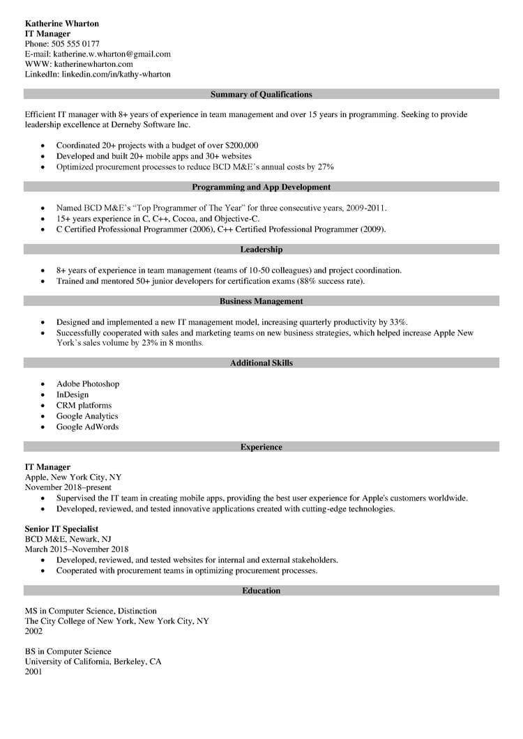 Find the Best Resume Format for You in 2026