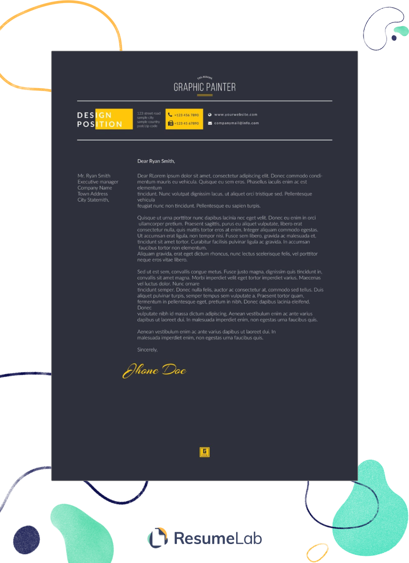 50 Microsoft Word Cover Letter Templates (Free Download!)