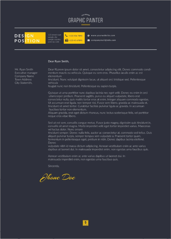 50 Microsoft Word Cover Letter Templates (Free Download!)