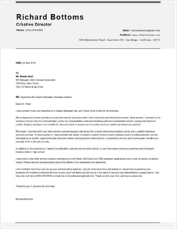 50 Microsoft Word Cover Letter Templates (Free Download!)