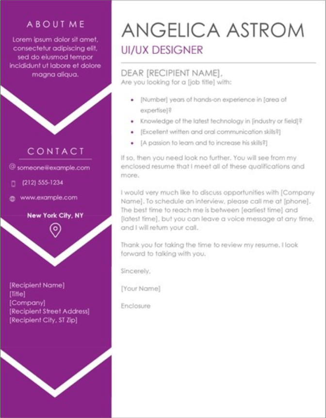 Modern Cover Letter Template Free Maybe You Would Like To Learn More 