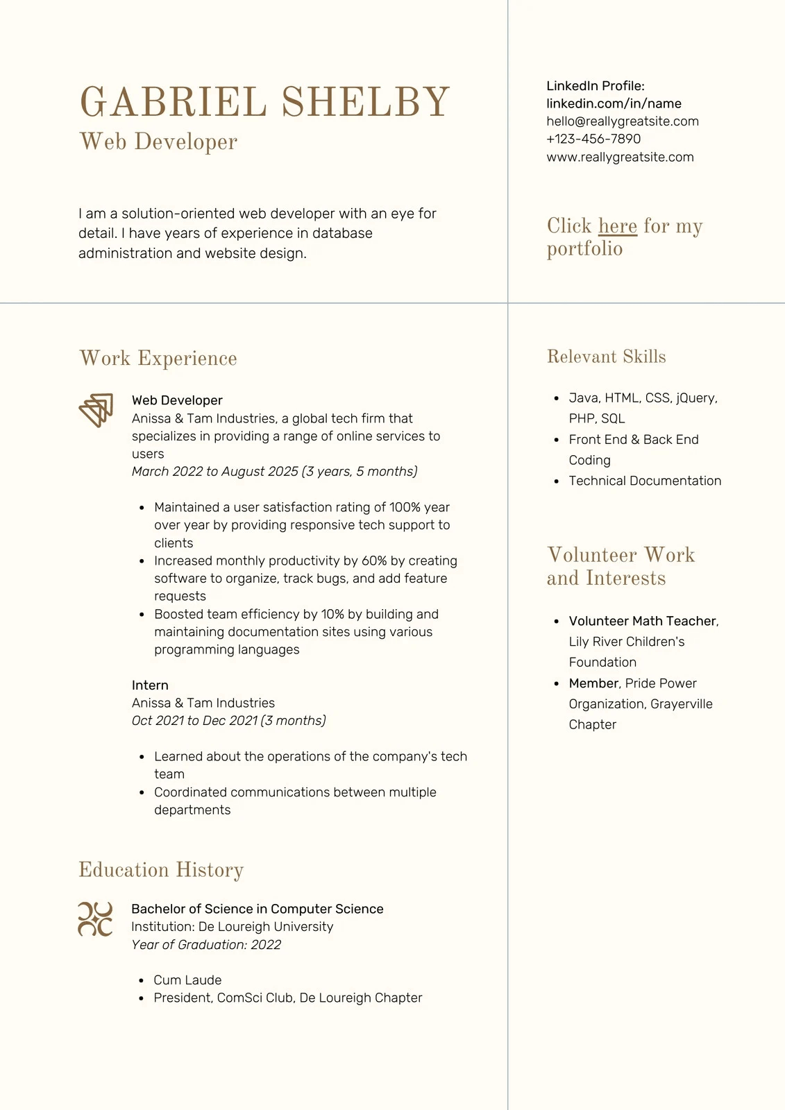 Free CV Templates—Download & Start Making Your CV