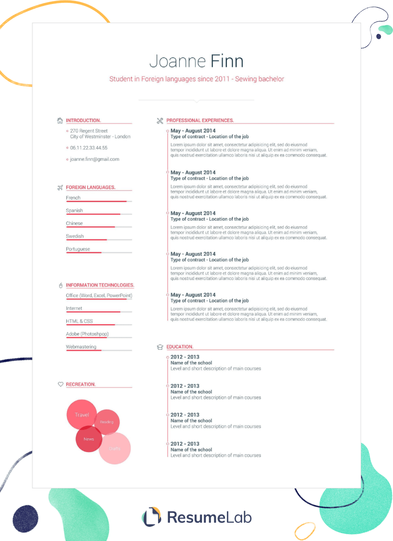 50+ Free CV Templates for Microsoft Word (Download Now)