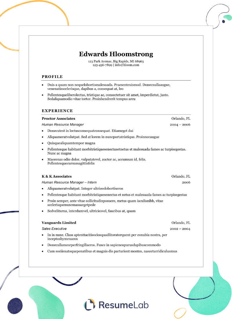 50+ Free CV Templates for Microsoft Word (Download Now)