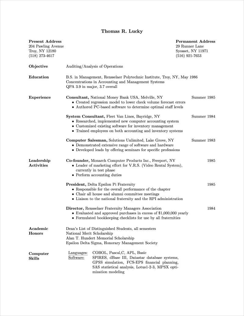 15 LaTeX Resume Templates And CV Templates For 2023