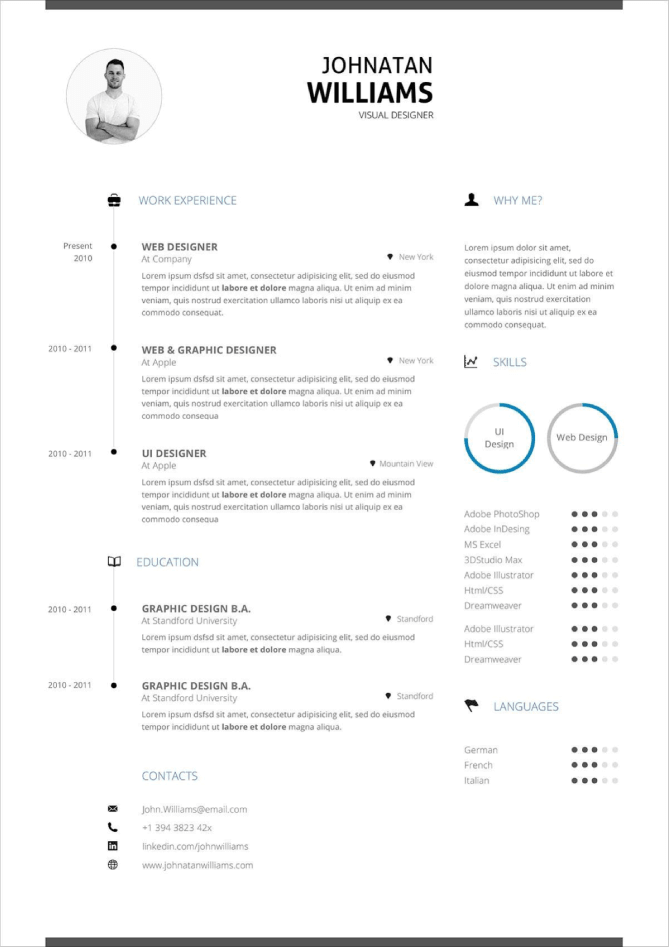 50+ Free CV Templates for Microsoft Word (Download Now)