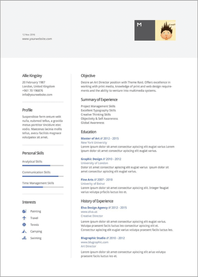 Free Resume Templates For Word To Download Now